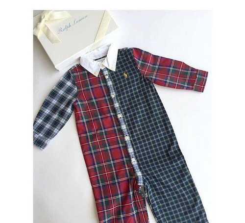Новый комбез Ralph Lauren 9 мес