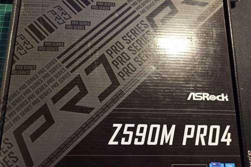Материнская плата asrock z590m pro4