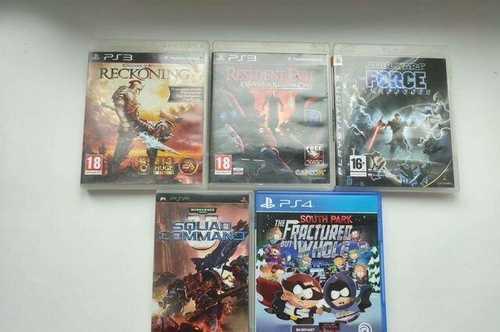 Игры для PSP, PS3, PS4