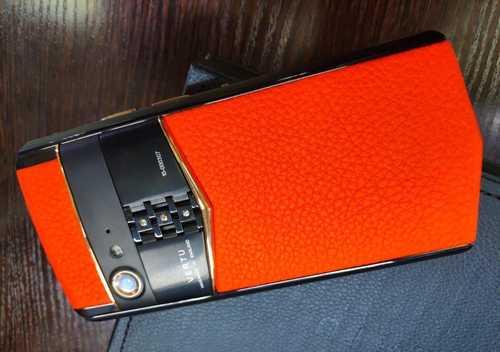 Vertu Aster P Red Leather