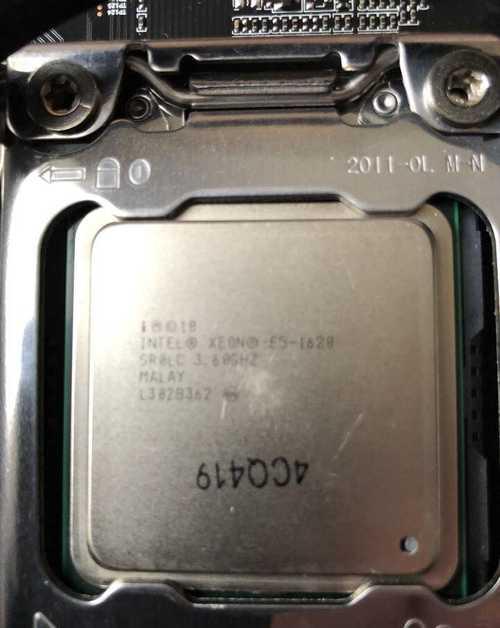 Xeon e5 1620, сокет 2011v1