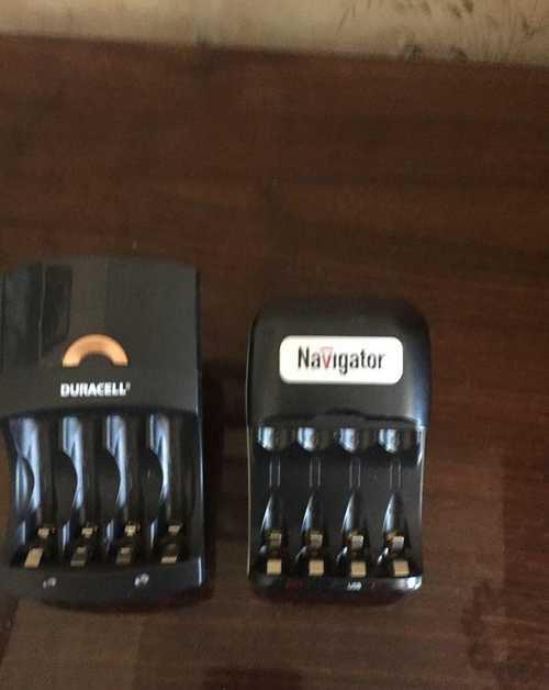 Зарядные устройства Navigator и Duracell. торг