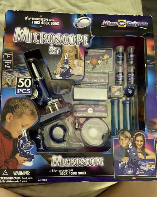 Новый детский микроскоп