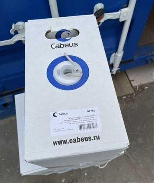 Cabeus UTP-4P-Cat.5e-solid-lszh-GY 9776c