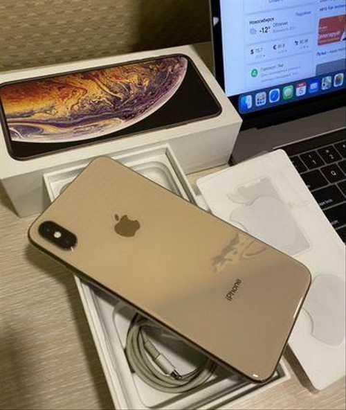 iPhone XS max 256GB, Gold, в идеале Festima.Ru Мониторинг объявлений