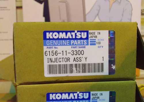 Форсунка топливная Komatsu PC400-7 6156-11-3300