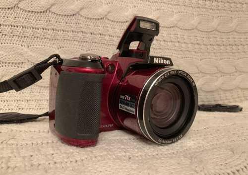 Фотоаппарат Nikon Coolpix L-120 Red