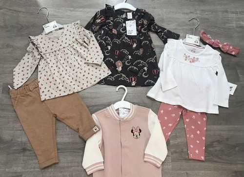 Вещи H&M на девочку 74 hm