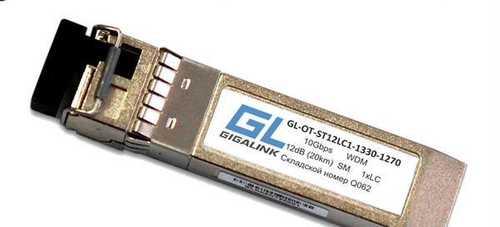 SFP-трансивер gigalink GL-OT-ST12LC1 (Пара)