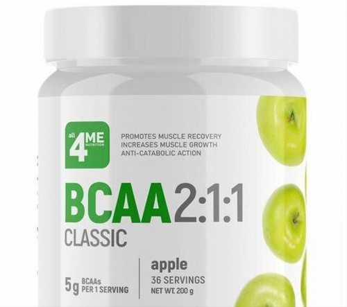 Bcaa all4ME 200 г яблоко