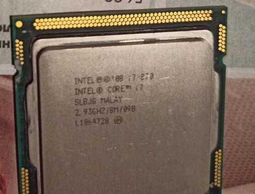 Intel core i7-870