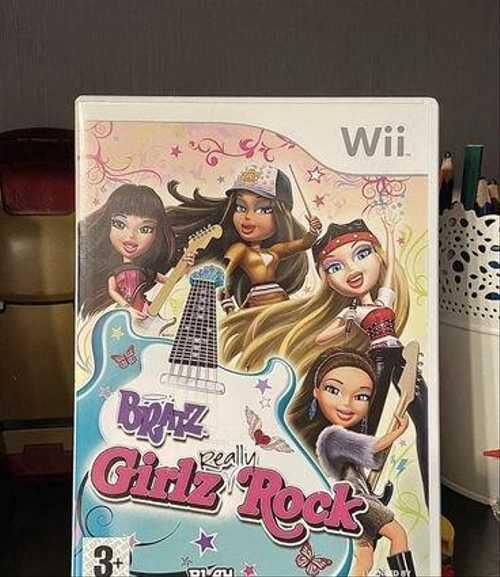 Диск Nintendo Wii Bratz Girlz really Rock