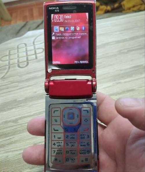 Телефон Nokia n76 Раскладушка Оригинал