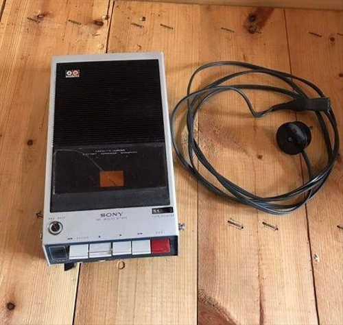 Магнитола кассетная sony tapecorder tc 110 a