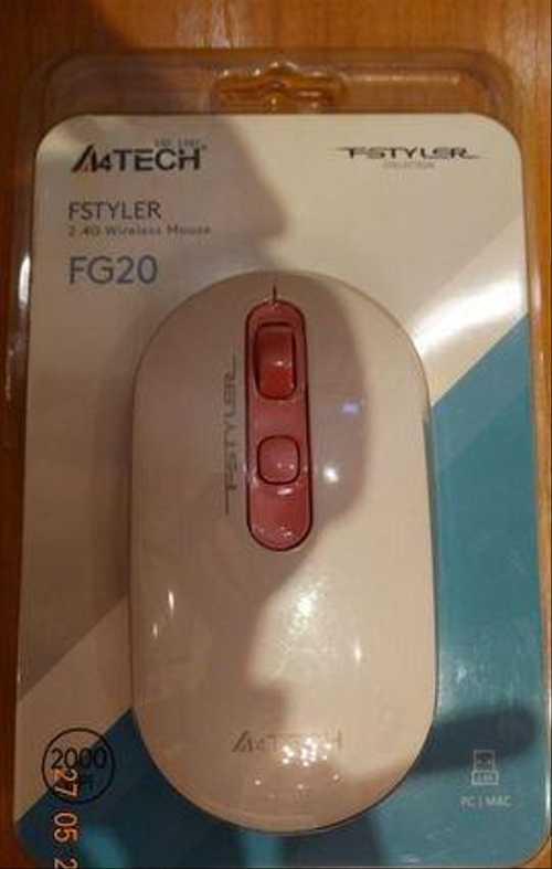 Беспроводная компактная мышь A4Tech Fstyler FG20