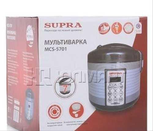 Мультиварка Supra MCS-5701 (5л, 900 Вт)