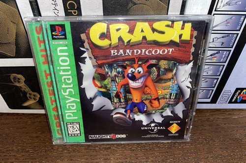 Игра Crash Bandicoot PS1 PlayStation лицензия