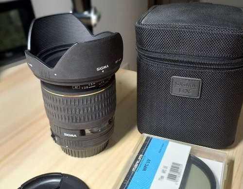 Объектив Sigma 28mm f/1.8 AF EX DG (для Canon)
