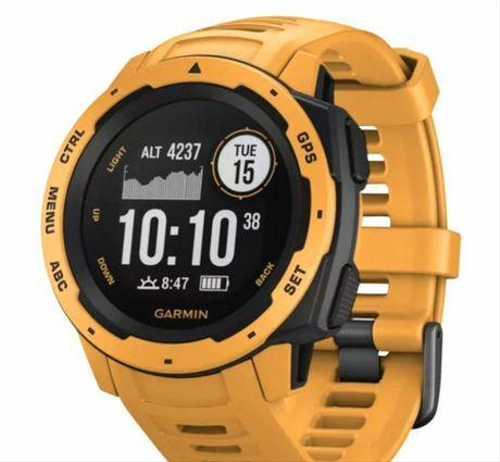 Часы Garmin Instinct Rugged Sunburst