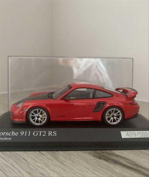 Porsche 911 (997 II) GT2 RS 2010 (масштаб 1:43)