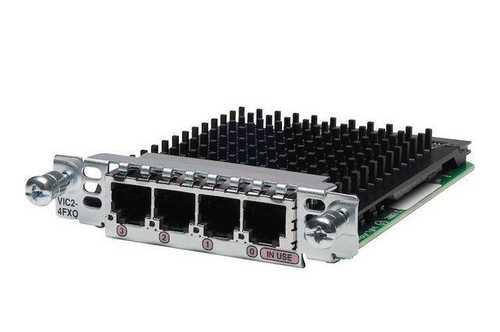 Модуль Cisco VIC2-4FXO и VIC2-2FXS