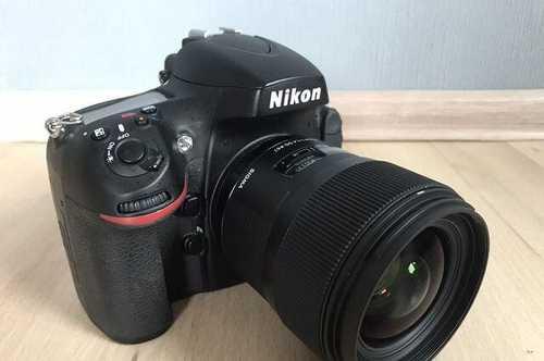 Nikon D800 + Sigma 35mm (как новый)