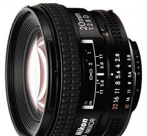 Nikon 20mm f/2.8D AF Nikkor новый