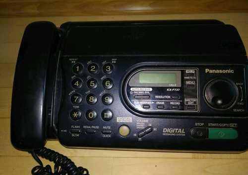 Телефон факс Panasonic KX-FT37