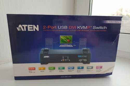 KVM переключатель aten CS1762A 2 port