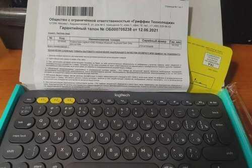 Bluetooth клавиатура Logitech K380