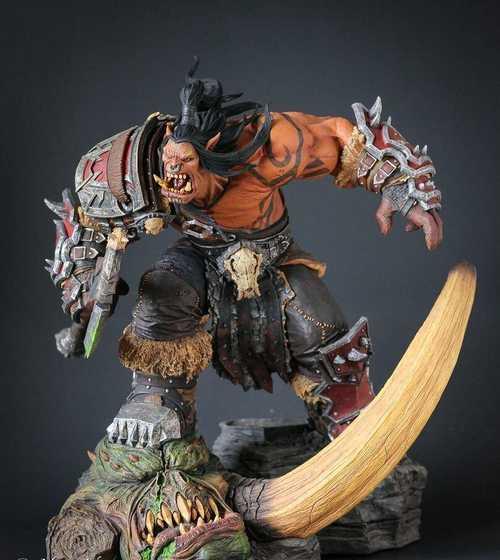 World of Warcraft Grommash Statue
