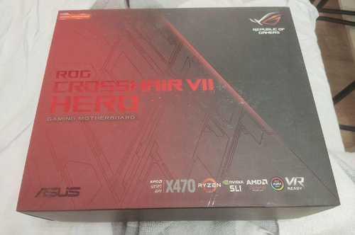 Asus ROG crosshair VII hero на гарантии. 18.02.21