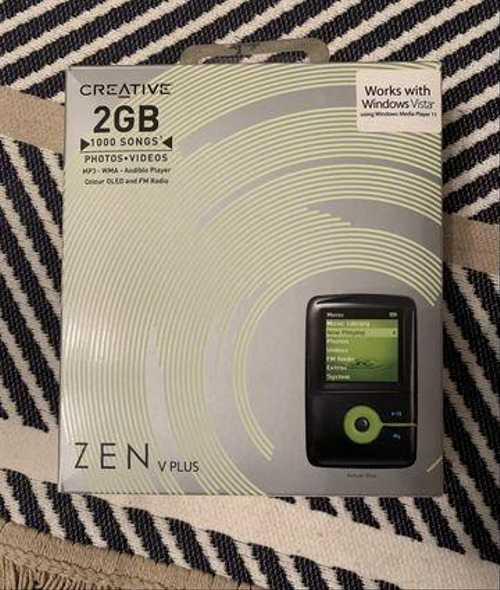 Creative zen v plus mp3 плеер