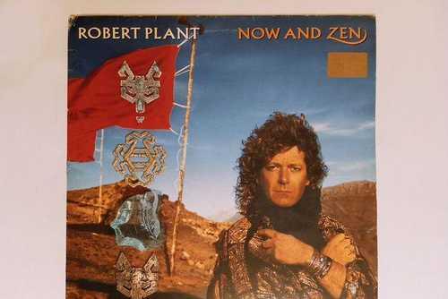 LP Robert Plant - Now And Zen Italy 1988г