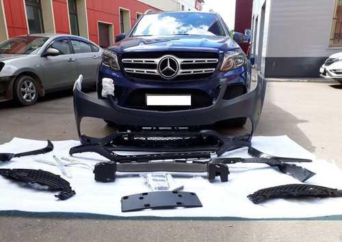 Бампер передний amg 63 mercedes gls w 166
