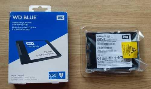 Диск SSD 250Gb WD Blue новый