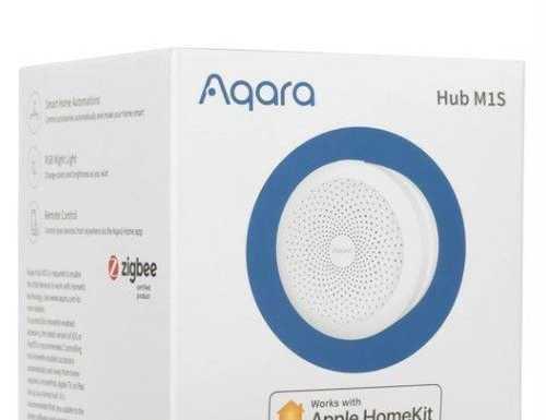 Центр упр умным домом Aqara Hub + датчик протечки