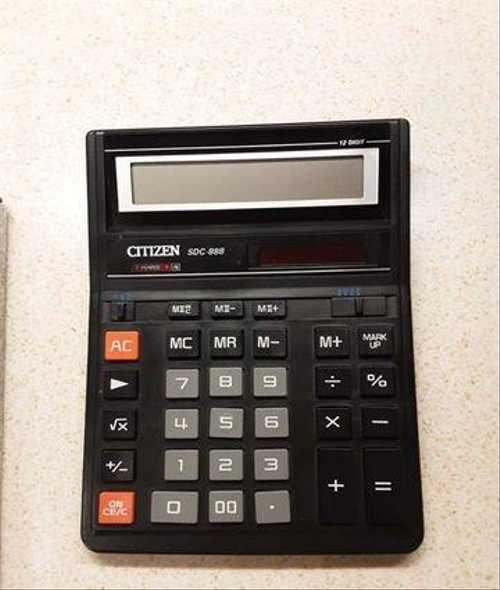 Калькулятор citizen SDC-888