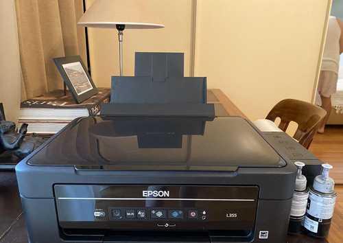 Струйный цветной принтер Еpson L355