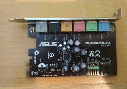 Звуковая карта asus supreme fx ii