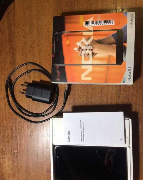 Nokia 6.1 black 32 gb