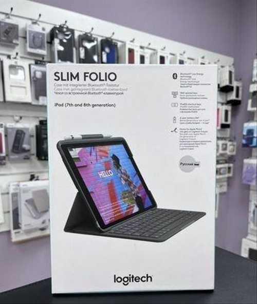 Logitech Slim Folio iPad 10.2 7/8/9 gen