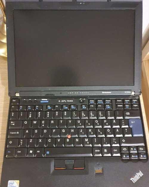 Ноутбук Lenovo Thinkpad x200s