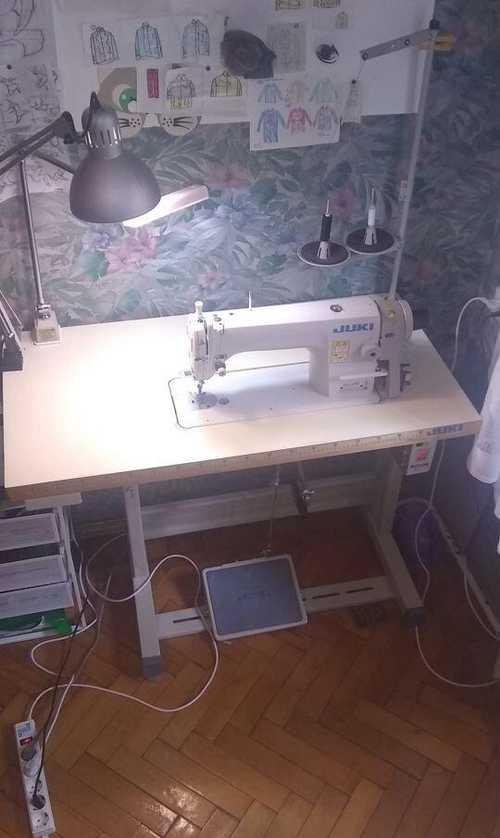 Промышленная швейная машина juki/ позиционер/лампа