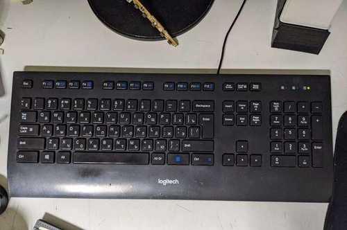 Полноразмерных проводная клавиатура Logitech K280e