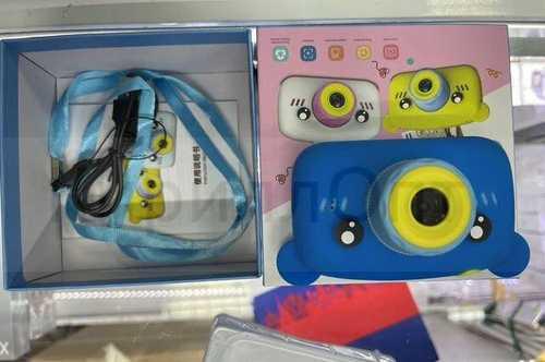 Детские фотоаппарат мишка Синий Оптом