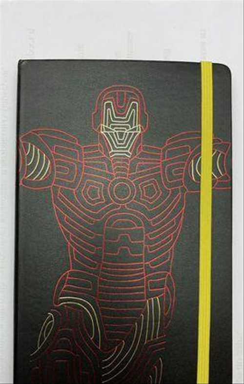 Блокнот Moleskine The Avengers Ironman Ruled