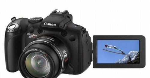 FullHD Canon SX1 на батарейках аа