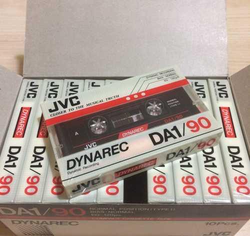 Аудиокассеты JVC DA1/90 (Япония) 1983 год новые бл