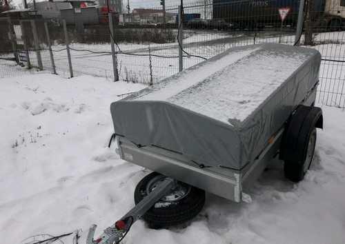 Прицеп 00 с с тентом 211106 (цинк)